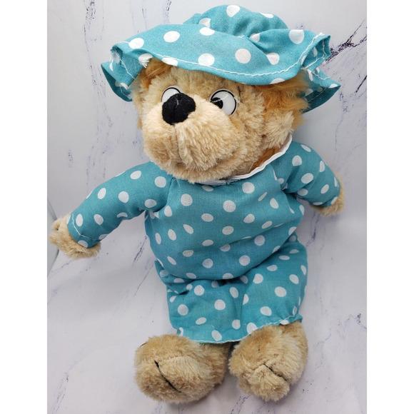 Kellytoy | Toys | Berenstein Bears Mama Bear Plush Stuffed Animal Blue ...
